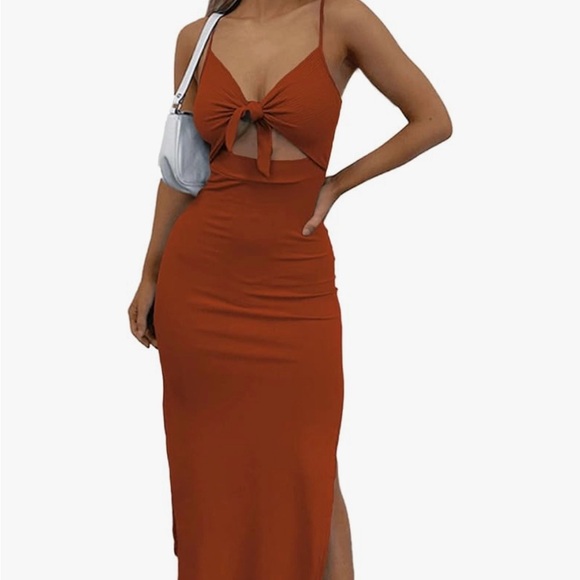 Dresses | Burnt Orange Sun Dress | Poshmark